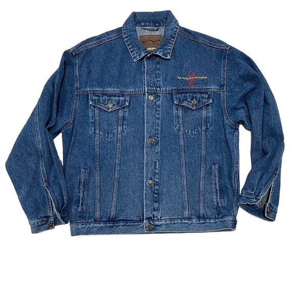 Jackets & Coats | Young The Restless Embroidered Soap Opera Set Fan ...